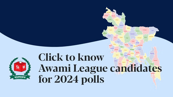 Complete List Of Awami League Candidates For 298 Seats In 12th National